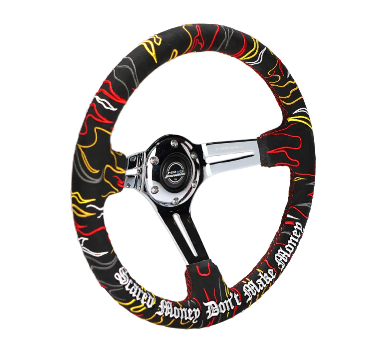NRG Innovations - Reinforced Series Steering Wheel - Ryan Litteral Sig ...