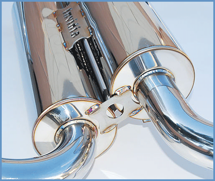 Invidia - Gemini Catback Exhaust - Rolled Burnt Tips - HS03IG3GID ...