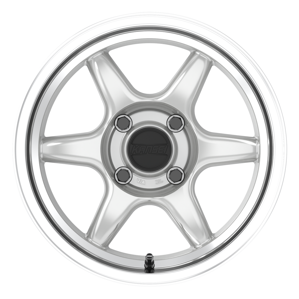 Kansei - Tandem Wheel - 15x7 +0mm - 4x114.3 - Hyper Silver – NextGen Tuning